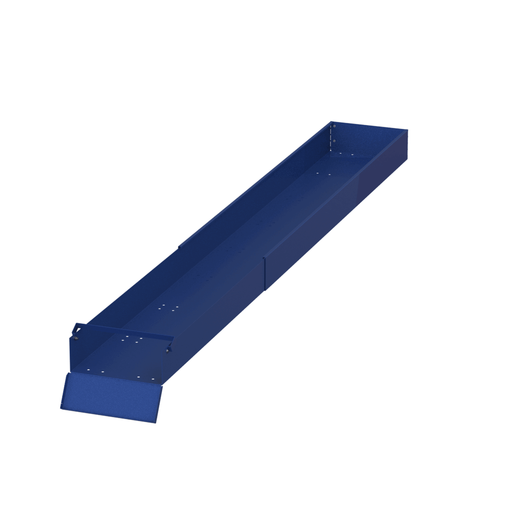 Calha extensível oficina móvel - Equipamentos para Furgões Tecnolam
